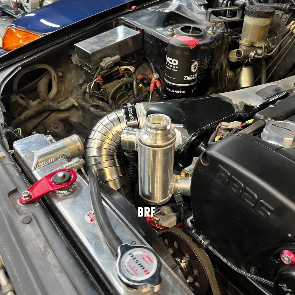 RB26 Header Tank – Bespoke Racing Fabrication